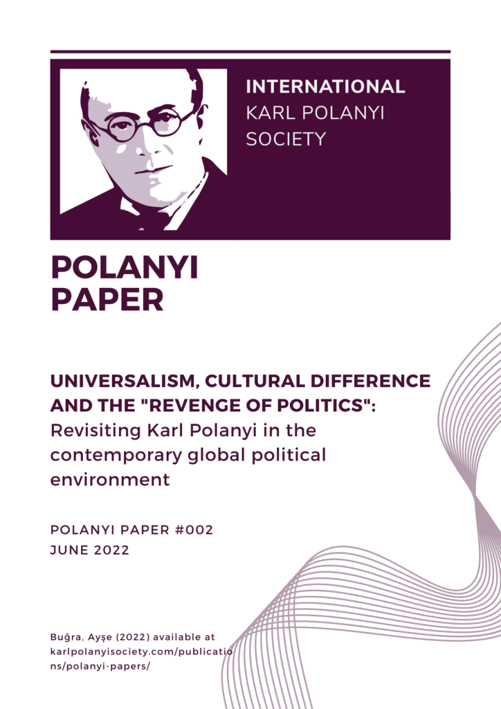 Polanyi Papers - International Karl Polanyi Society