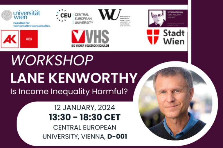 Register for Lane Kenworthy's Workshop @CEU - International Karl ...