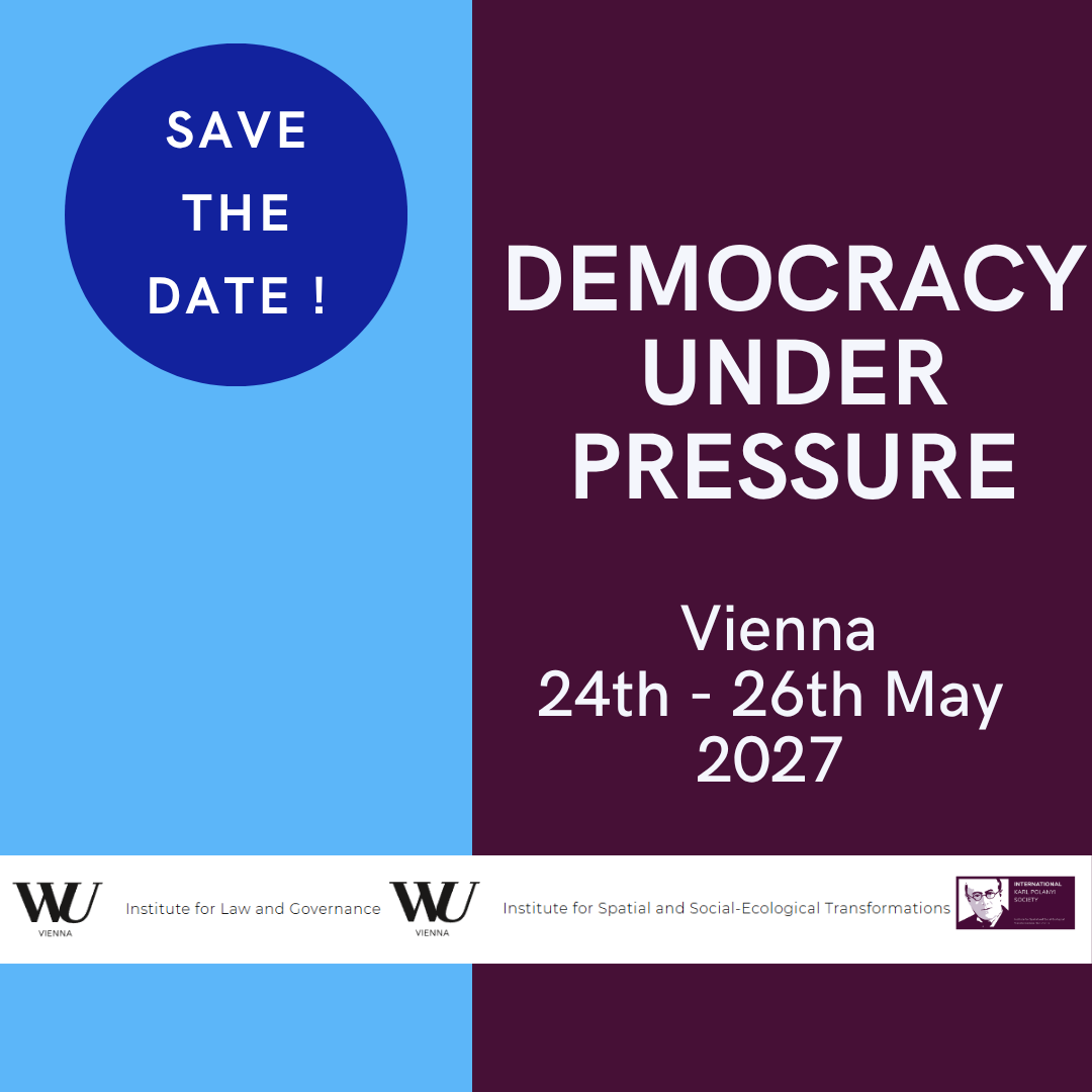 2027 CONFERENCE: DEMOCRACY UNDER PRESSURE - International Karl Polanyi ...